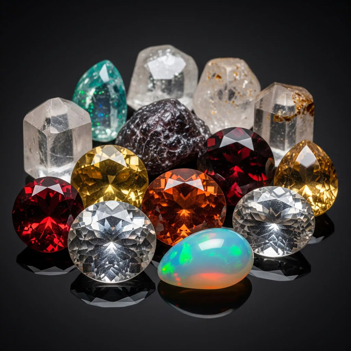 Gemstone Meanings: Birthstones, Zodiac & Spiritual Symbolism – Elgrissy ...